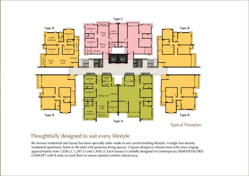 86-avenue-residences-floorplan | Penang Property Talk