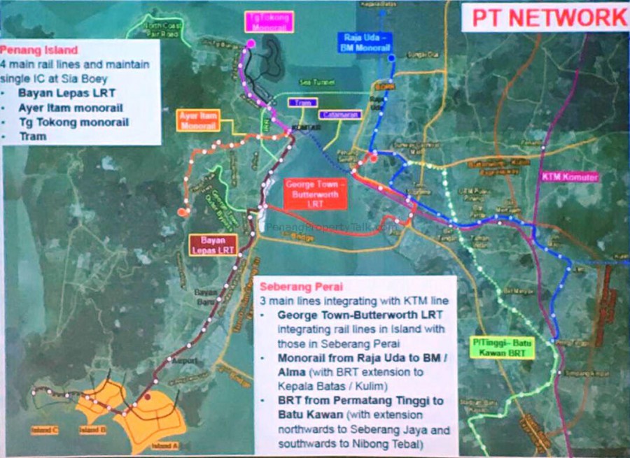 More details about LRT routes, especially in mainland | Penang Property ...