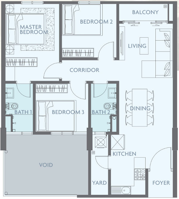 iconic-vue-floorplan | Penang Property Talk