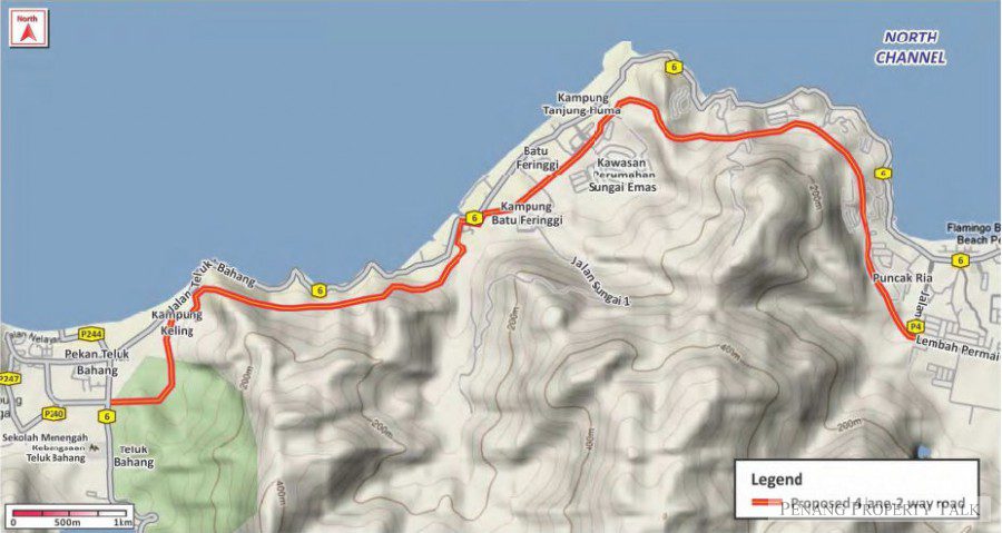 Tanjung Bungah – Teluk Bahang Paired Road | Penang Property Talk