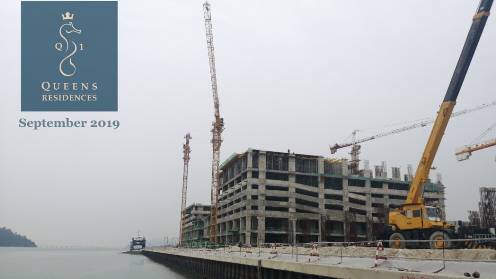 SITE PROGRESS: Queens Residences (Sep 2019) | Penang Property Talk