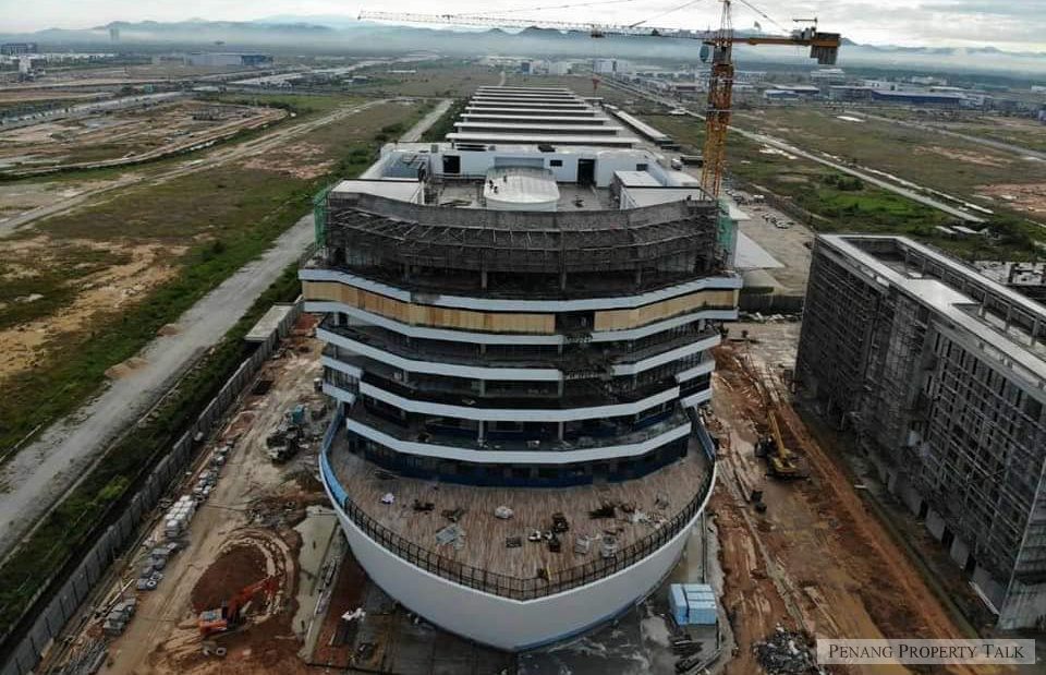 SITE PROGRESS: The Ship Campus (Nov 2019) | Penang Property Talk