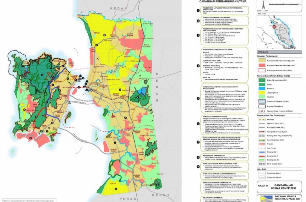Penang Structure Plan 2030 gazetted, including 3 new islands | Penang ...
