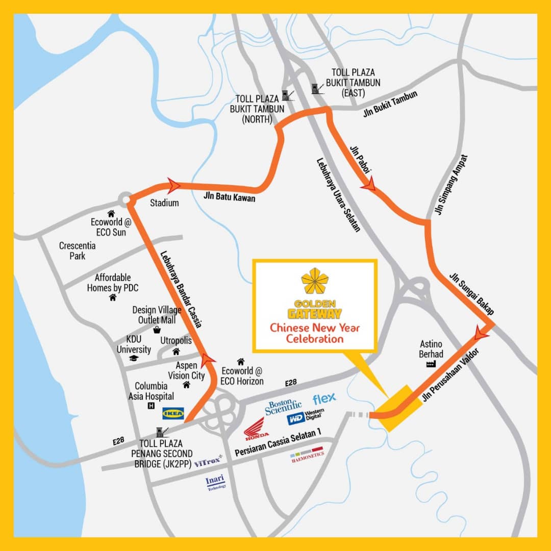 Golden Gateway CNY Celebration (15 Feb) | Penang Property Talk