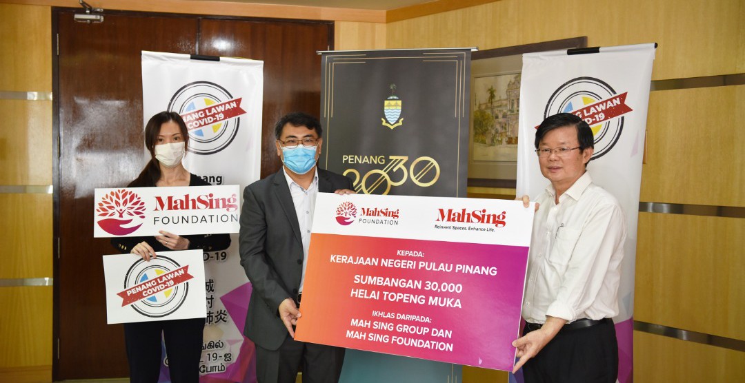Mah Sing and Iconic donate face masks to aid frontliners | Penang ...