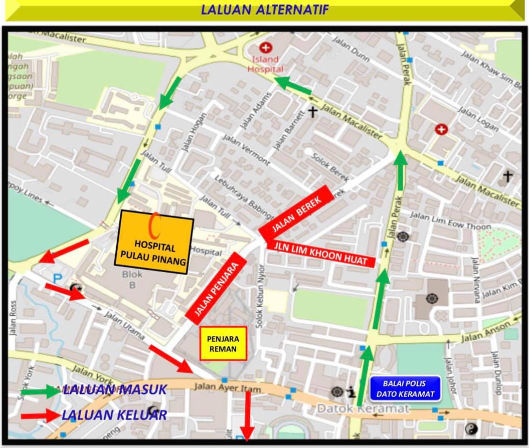 Penang Remand Prison and staff quarters under EMCO starting today ...