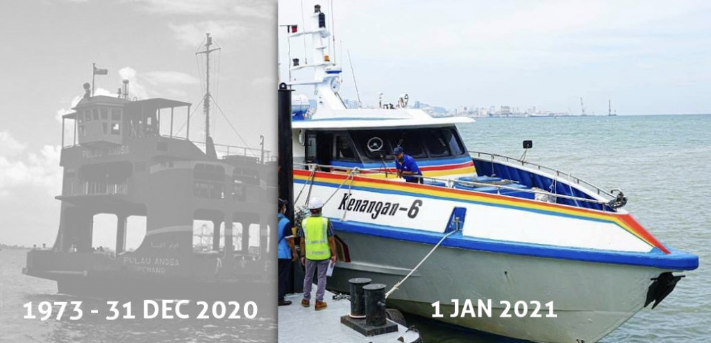 It’s official, Penang’s iconic ferries will be replaced by speedboat ...