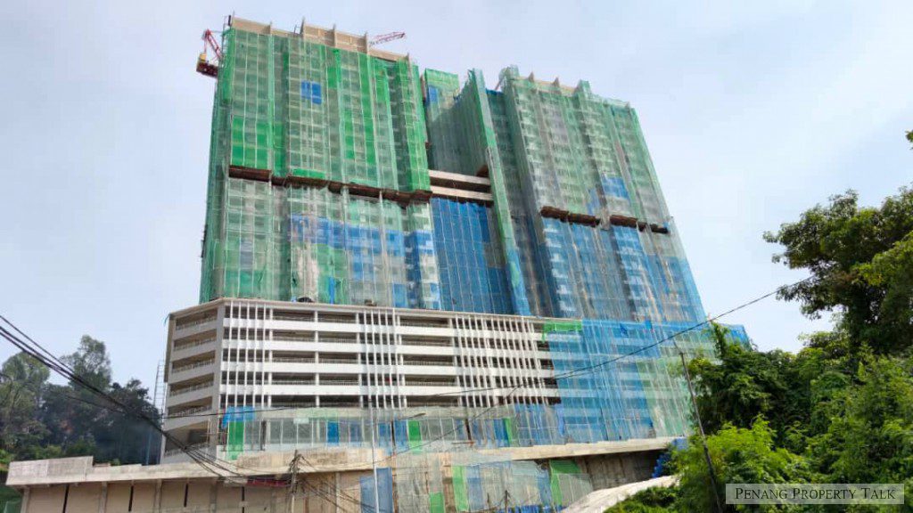 SITE PROGRESS: M Vista @ Southbay (Feb 2021) | Penang Property Talk