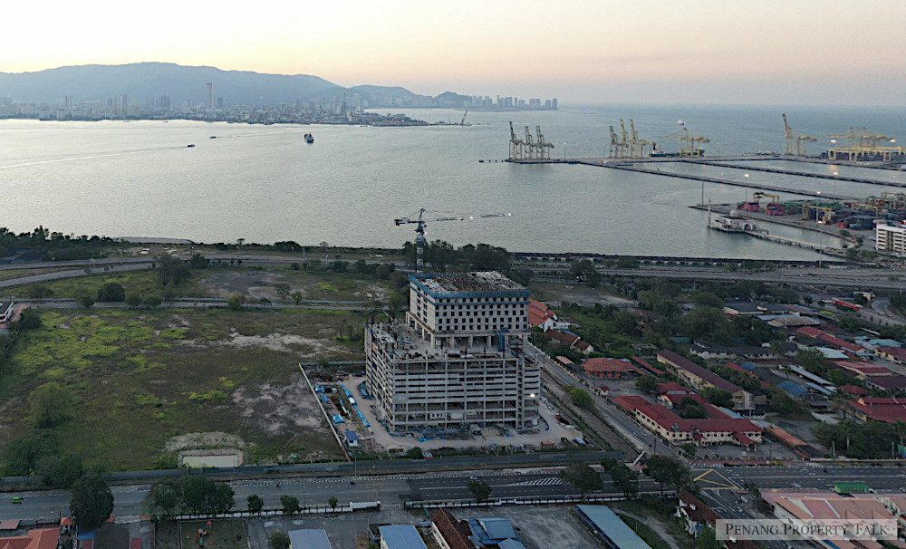 SITE PROGRESS: Straits City (Feb 2021) | Penang Property Talk