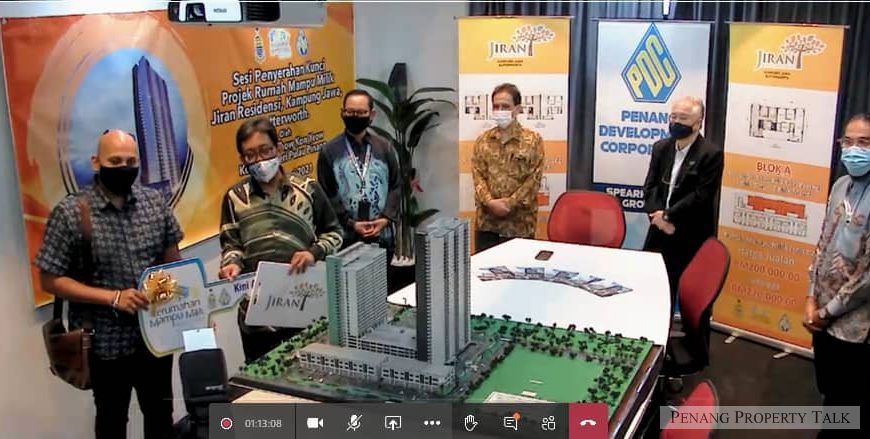 Jiran Residensi virtual key handover ceremony | Penang Property Talk