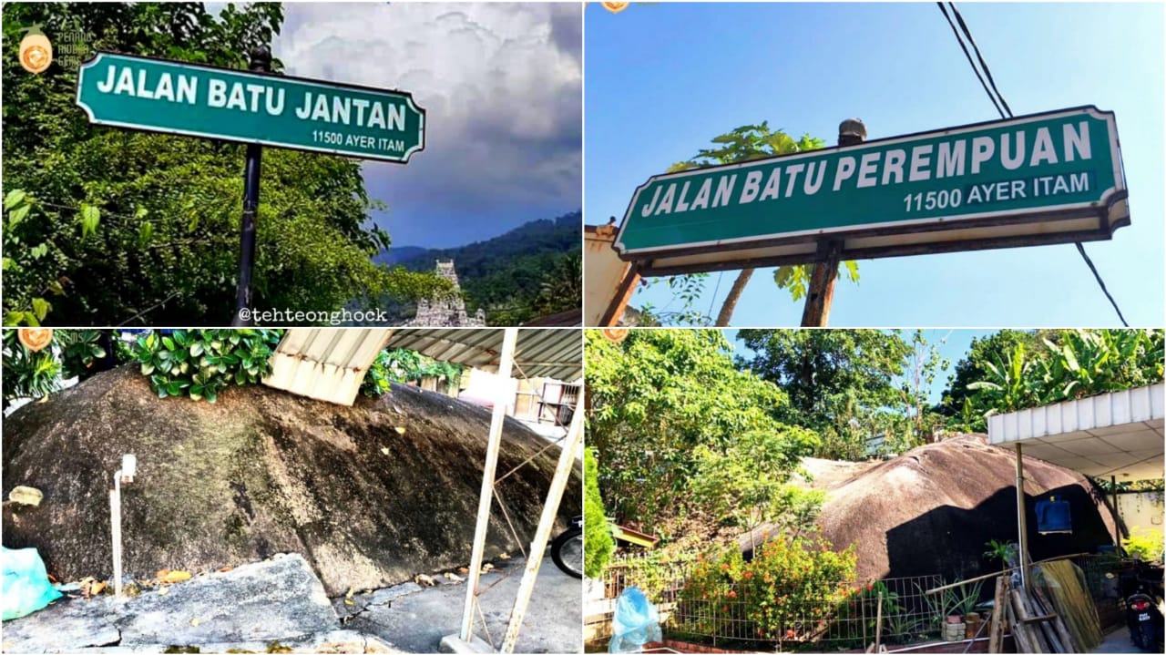 Story behind Jalan Batu Perempuan and Jalan Batu Jantan at Air Itam ...