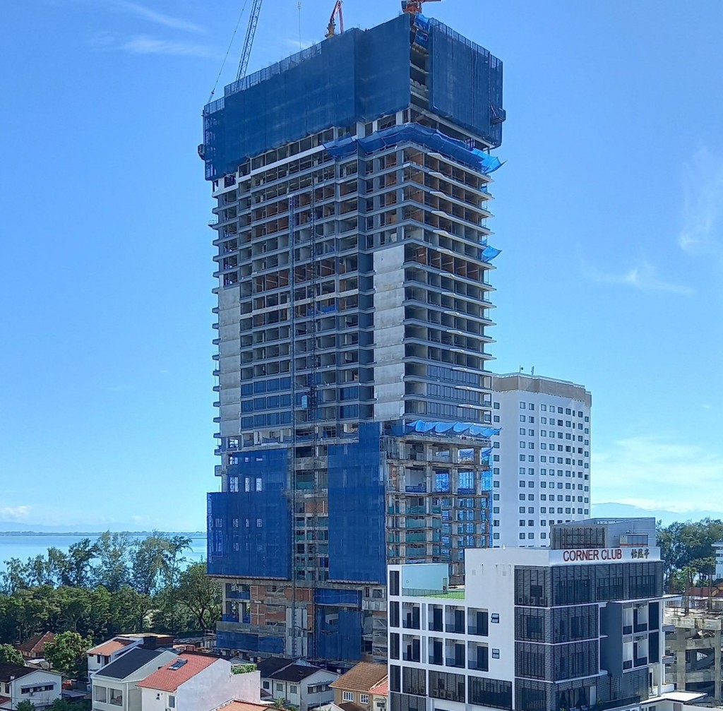 SITE PROGRESS: Marriott Residences (Nov 2021) | Penang Property Talk