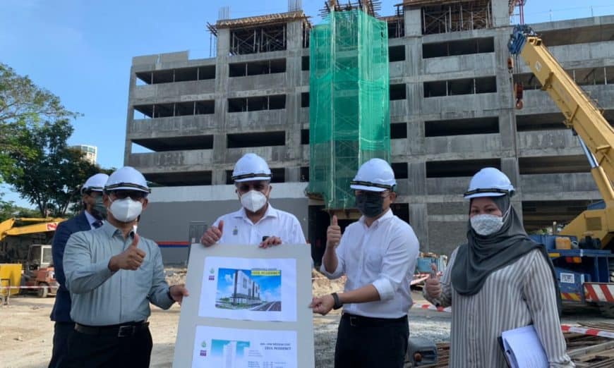 Work on Cecil Residency progressing smoothly | Penang Property Talk