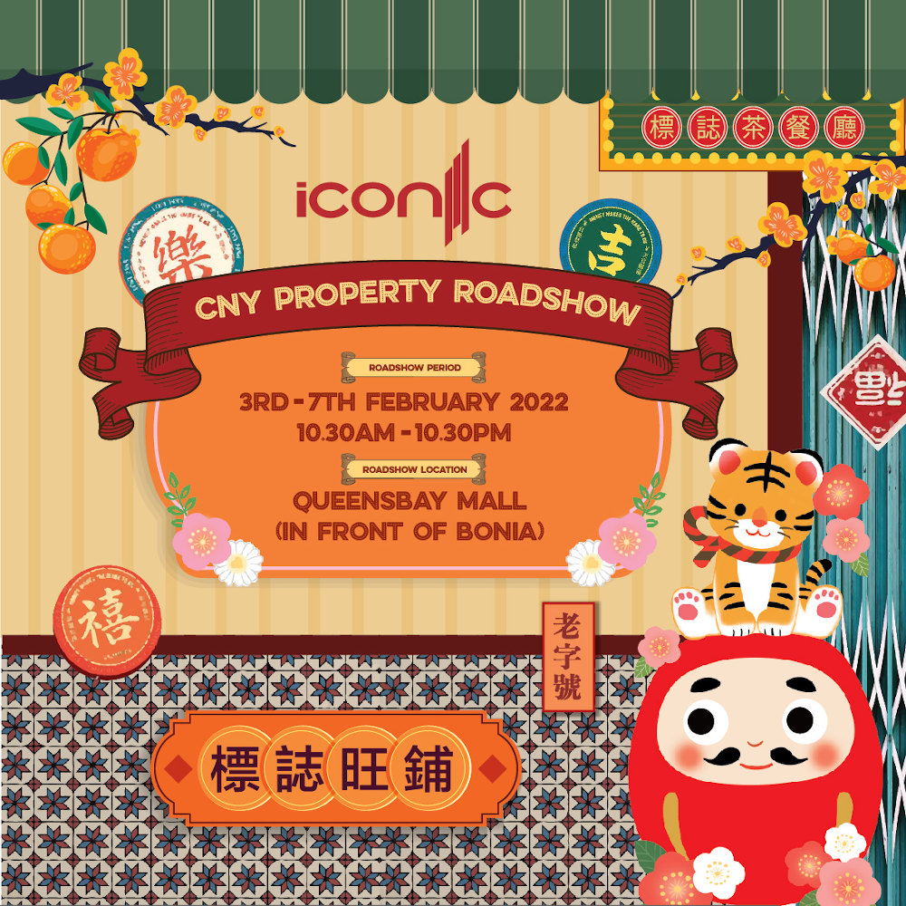 Iconic CNY Property Roadshow at Queensbay Mall | Penang Property Talk