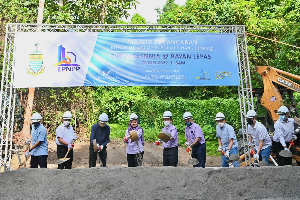 Affordable housing project by LPNPP broke ground near Bayan Lepas ...