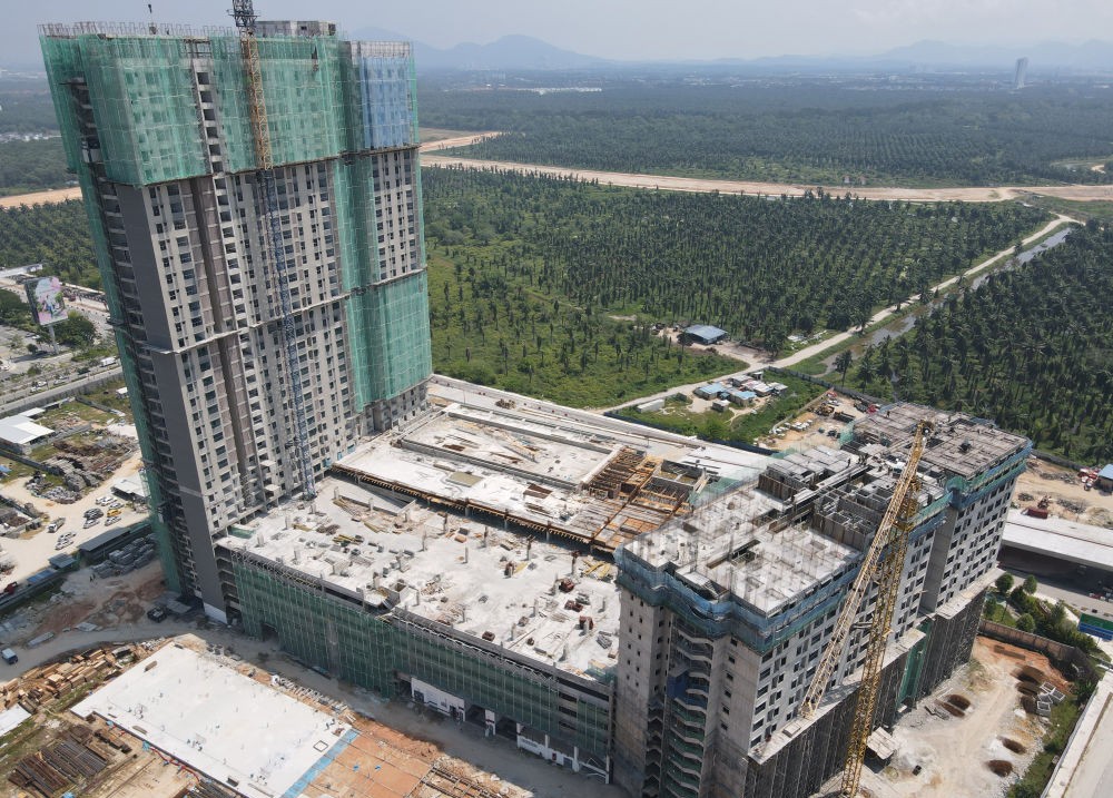 SITE PROGRESS: Sinaran Residences (May 2022) | Penang Property Talk