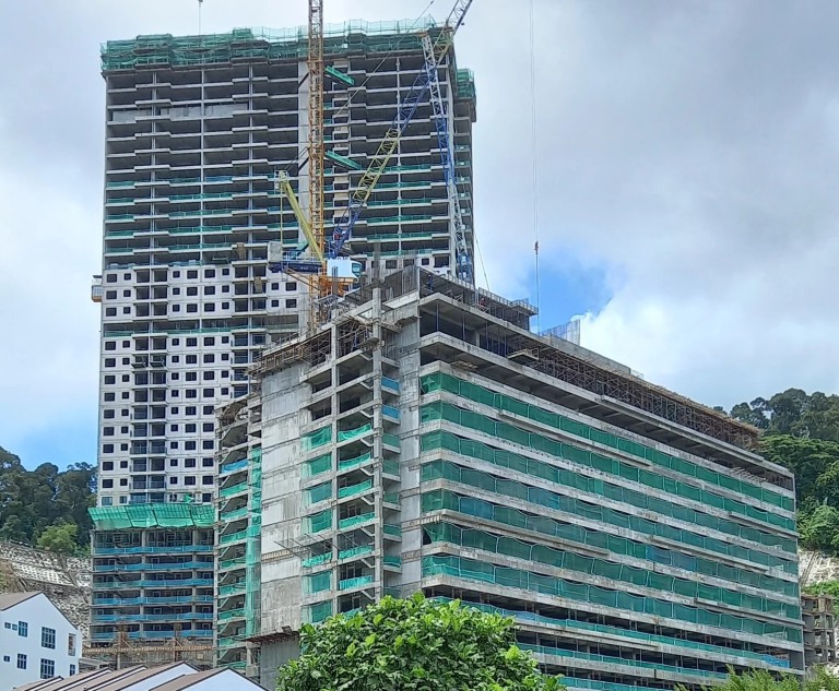 SITE PROGRESS: TreeO (Oct 2022) | Penang Property Talk