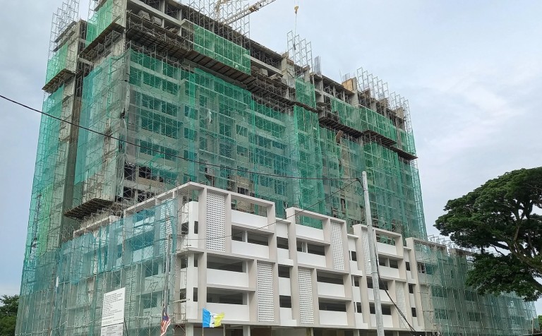 SITE PROGRESS: Wellspring Residences (Oct 2022) | Penang Property Talk