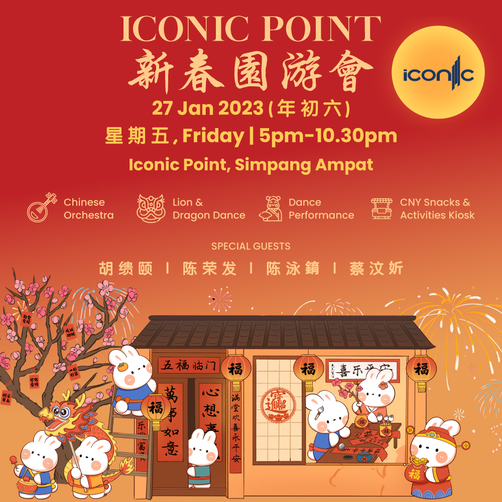 Iconic Point CNY Bazaar (27 Jan) | Penang Property Talk