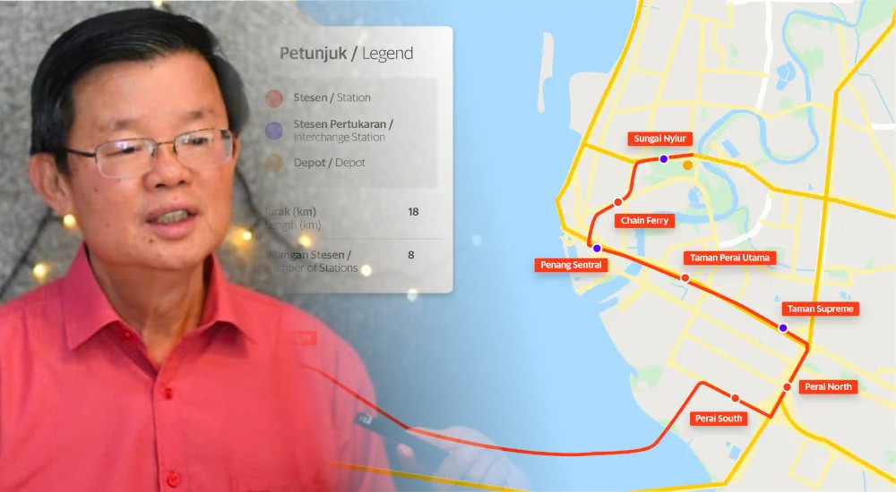 Penang will pursue the George Town–Butterworth LRT link | Penang ...