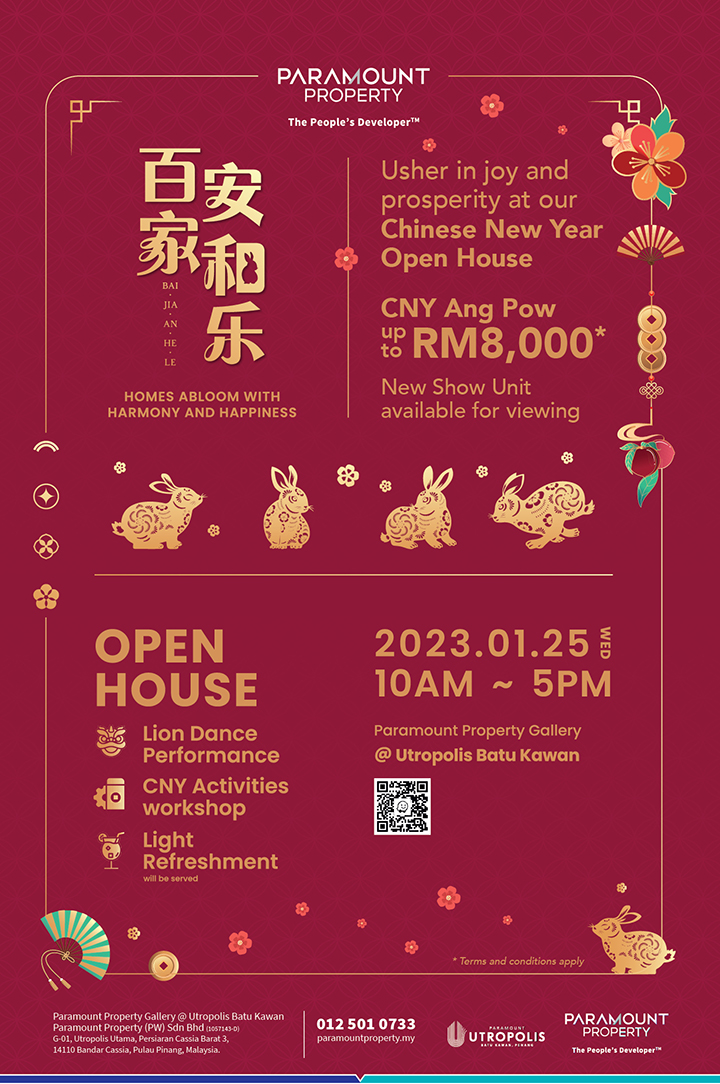 Chinese New Year 2023 Events & Roadshows | Penang Property Talk