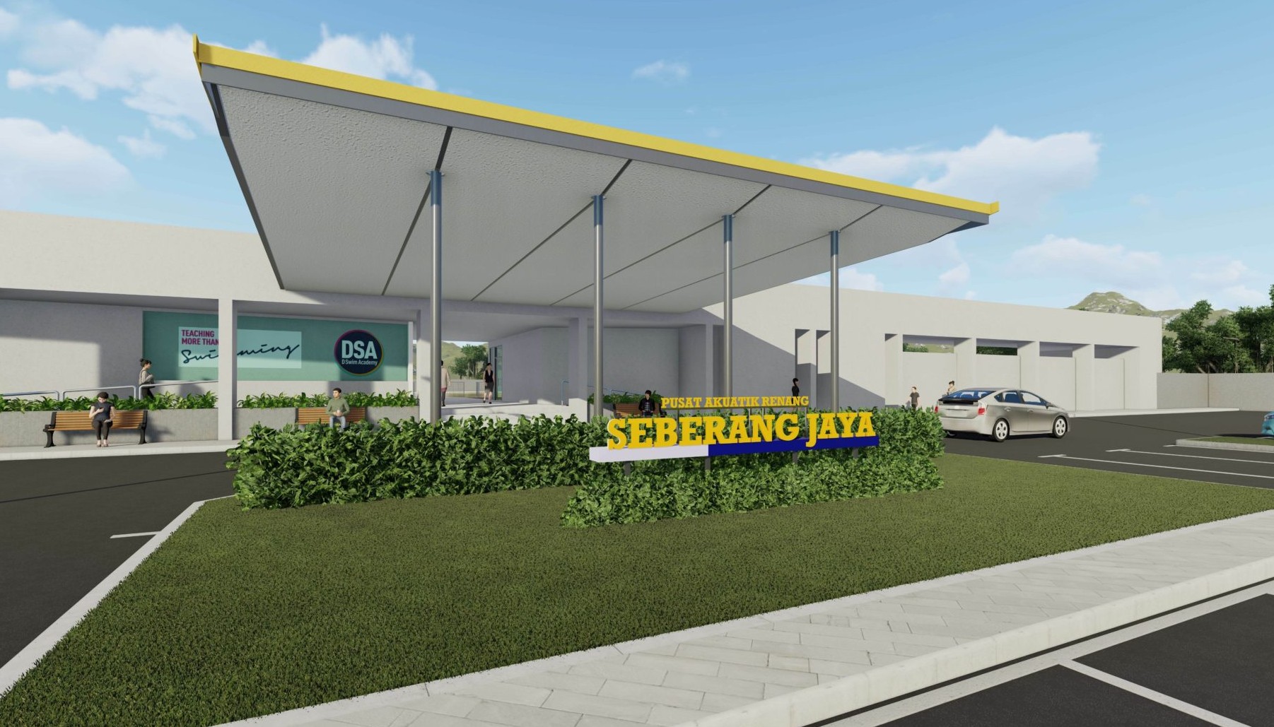 Seberang Jaya Public Swimming Pool upgrading 65% complete, reopening ...