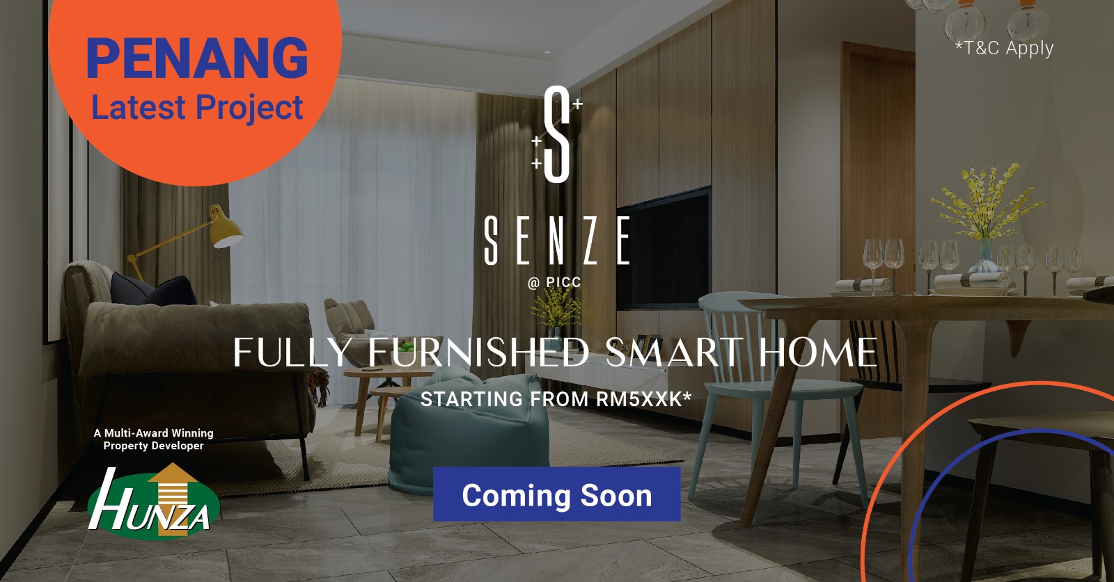 SENZE@PICC – The Most eye-catching new fully furnished smart residence ...
