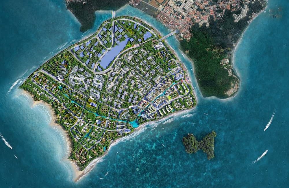 Preparatory works for the Penang Silicon Island project have begun ...