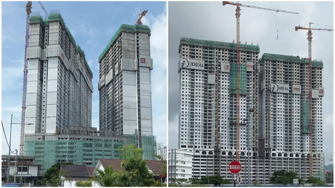 SITE PROGRESS: Havana Beach Residences (Oct 2023) | Penang Property Talk