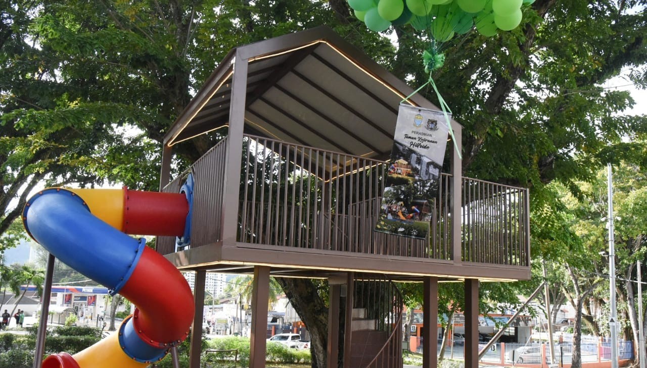 The official launch of Taman Kejiranan Hillside in Tanjong Bunga ...