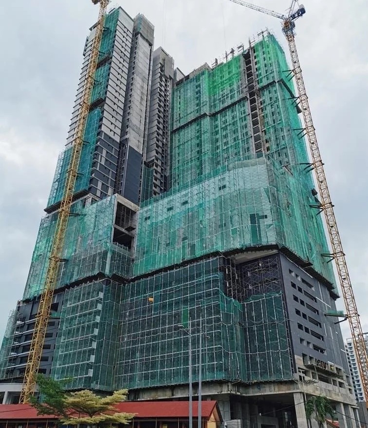 SITE PROGRESS: Iconic Regency (Jan 2024) | Penang Property Talk