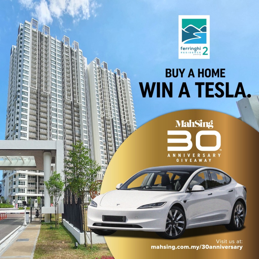 Buy your dream home and drive away with a Tesla! | Penang Property Talk