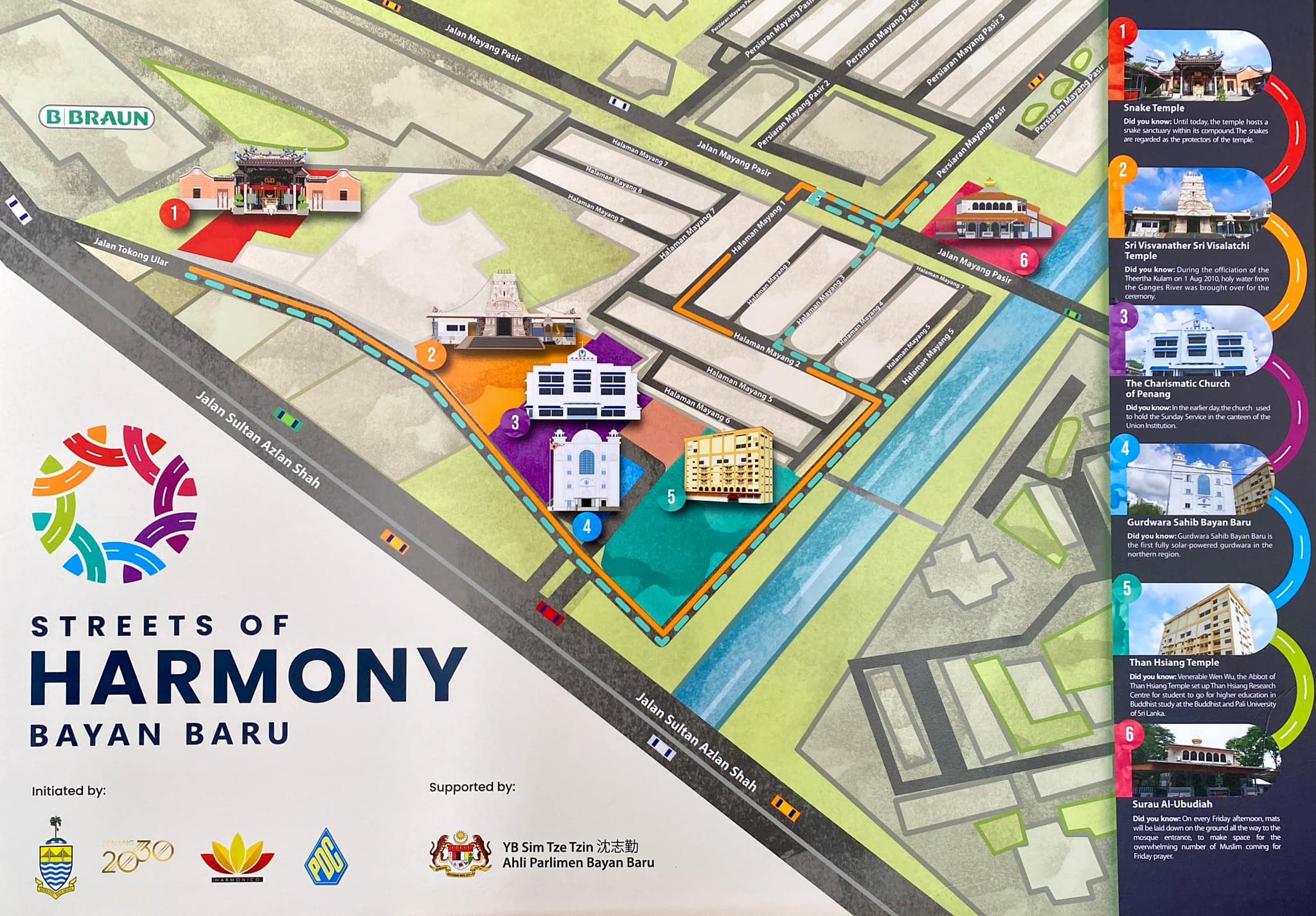 Bayan Baru welcomes new ‘Harmony Street’ to promote unity and religious harmony - Construction ...