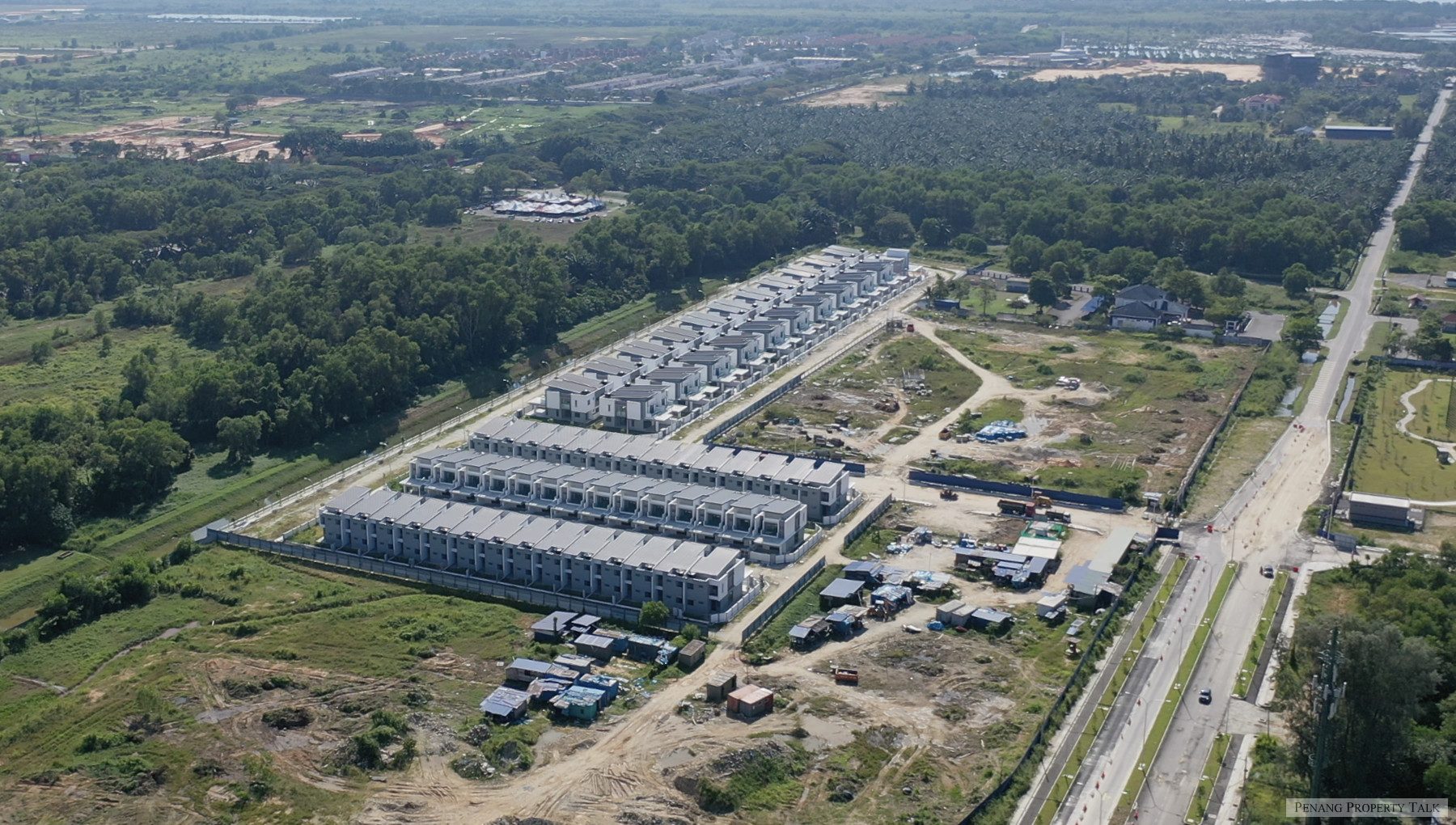 Site Progress Cassia Cempaka Dec 2024 Penang Property Talk