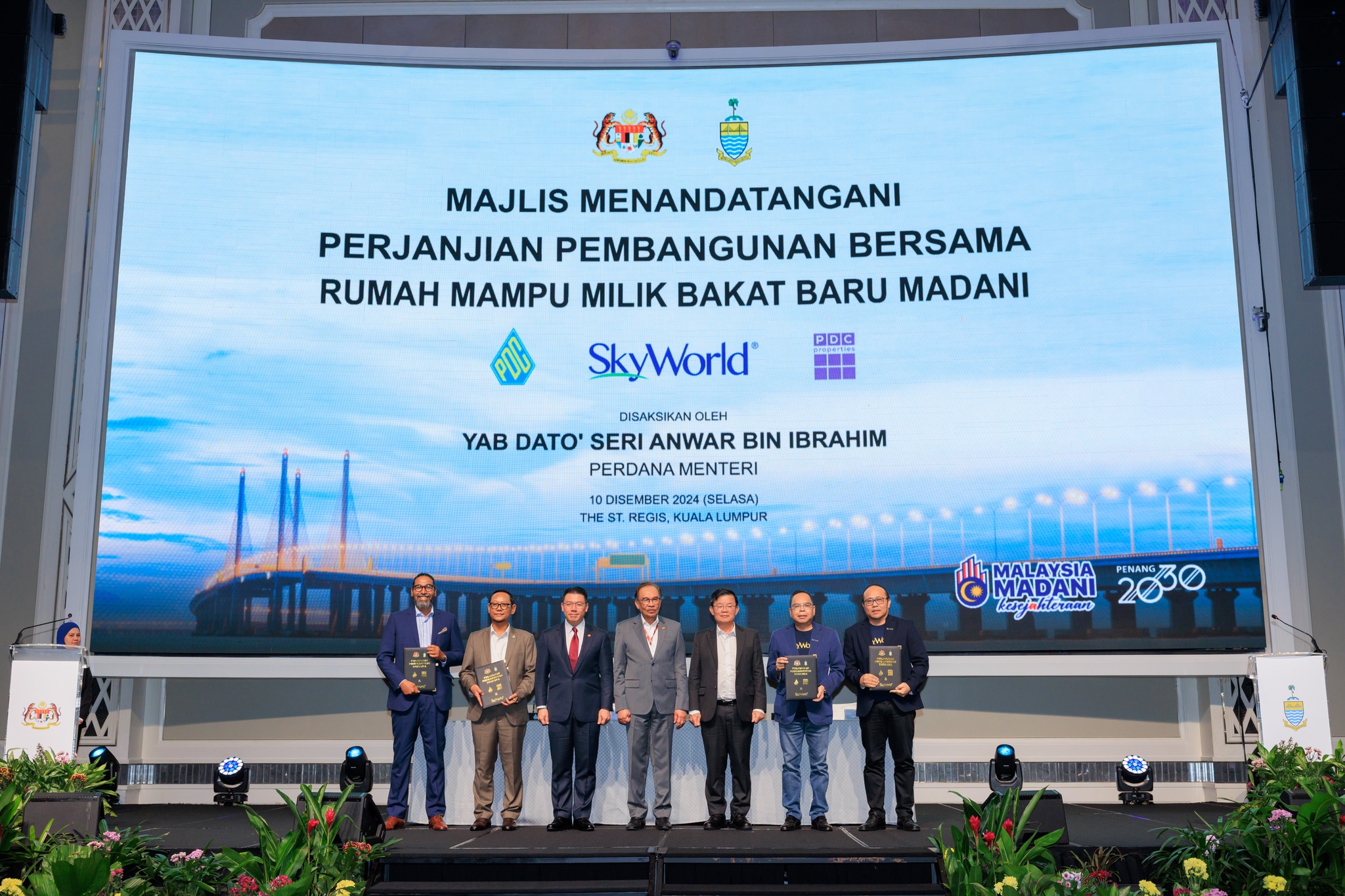 PDC and SkyWorld to build largest affordable housing project in Penang ...