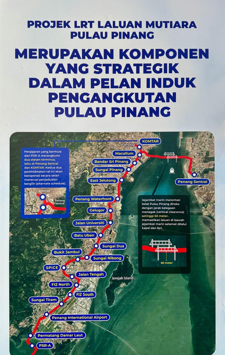 Penang breaks ground on historic Mutiara Line LRT project | Penang ...