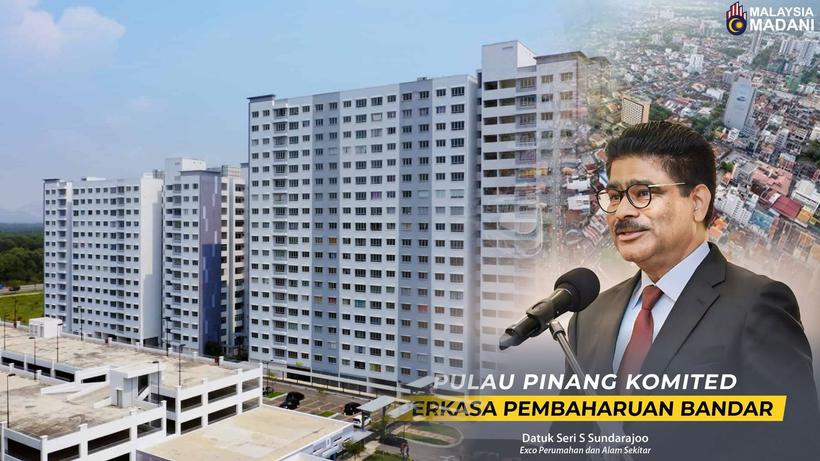 Penang urges developers to speed up affordable housing projects ...