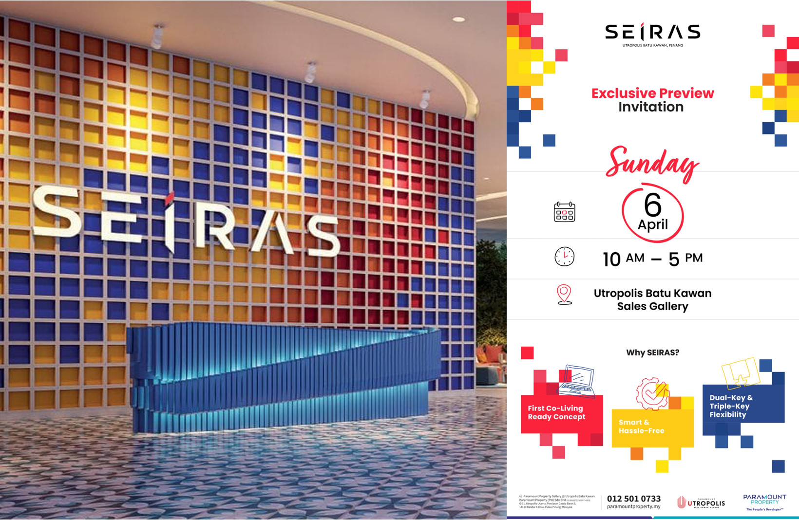 Discover the Future of Living with SEIRAS at Utropolis Batu Kawan ...