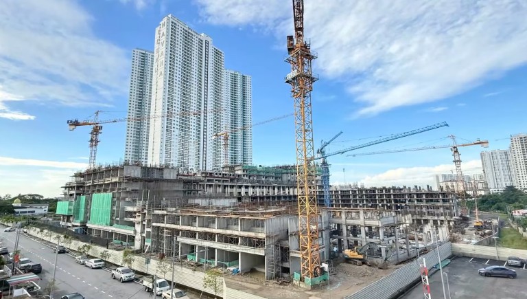 SITE PROGRESS: Maldives Residences (May 2025) | Penang Property Talk