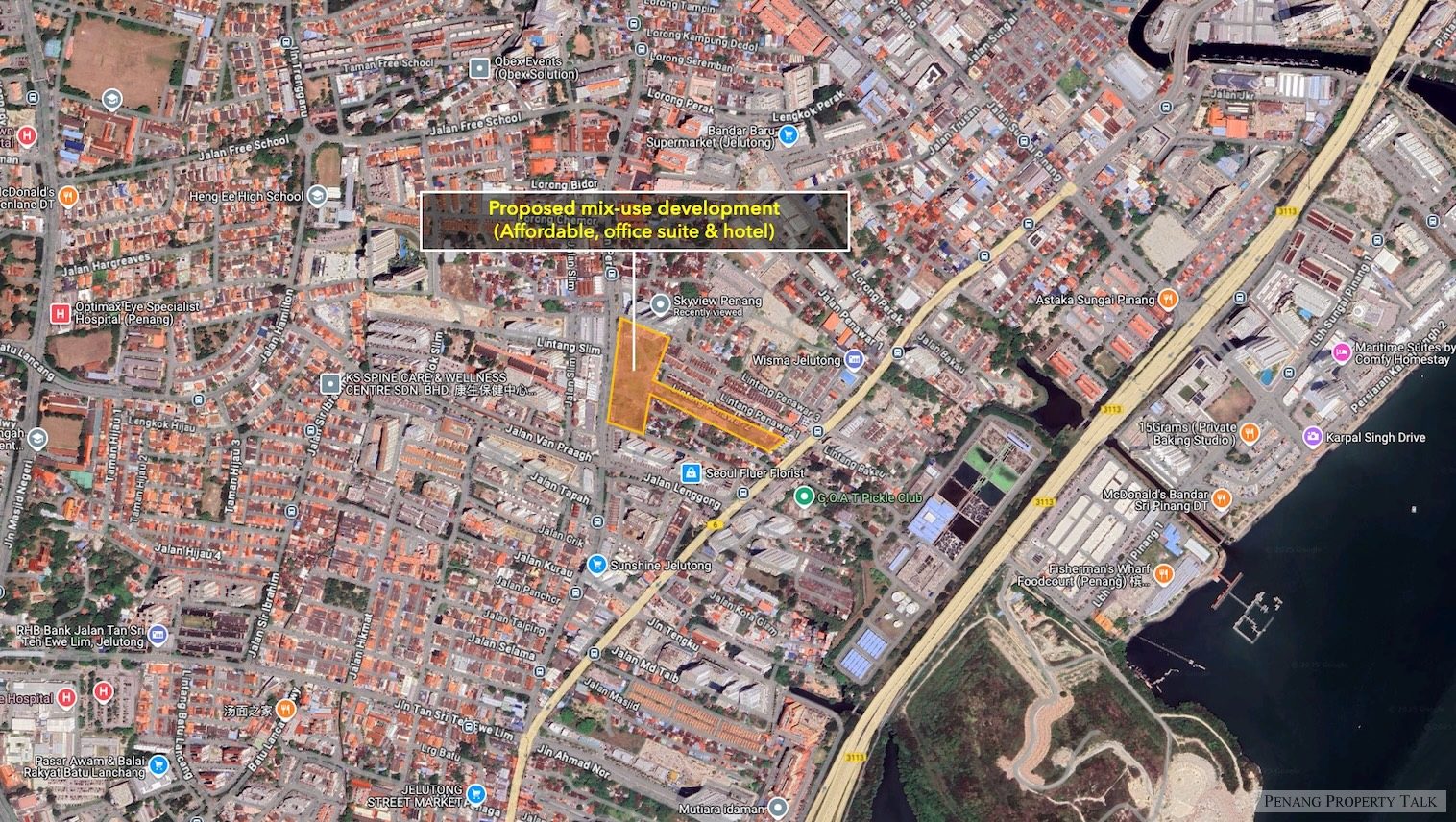 PROPOSED: Mixed development with affordable housing in Jelutong ...
