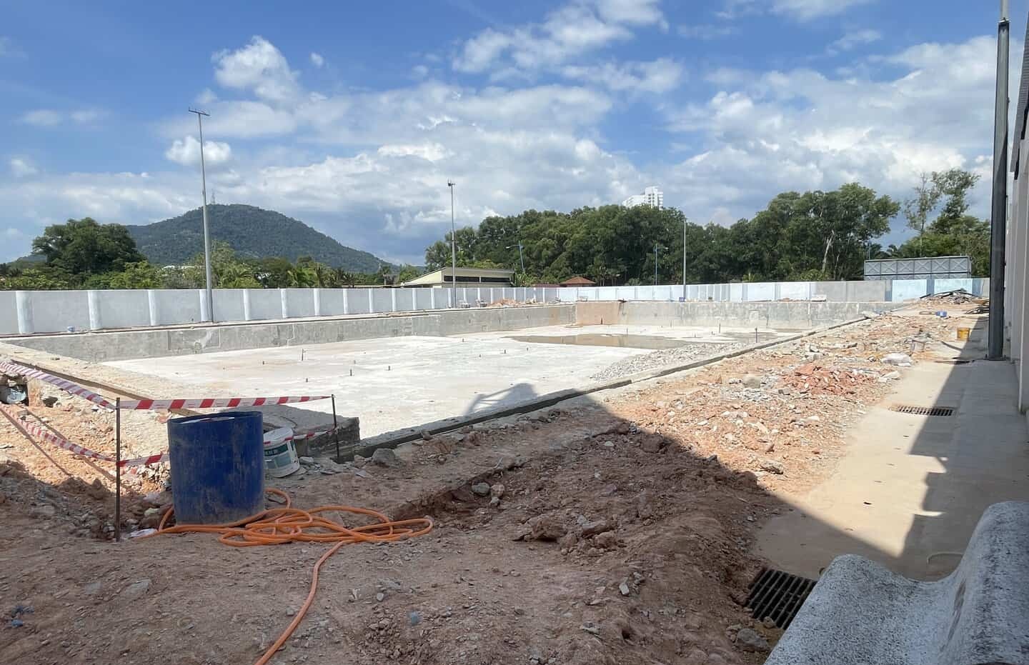 Olympic-Standard swimming pool in Jalan Betek reaches 43% completion ...