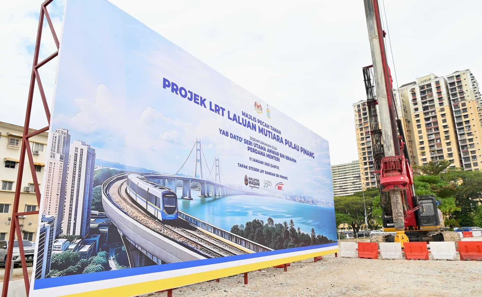 Penang LRT project officially underway after years of delay | Penang ...