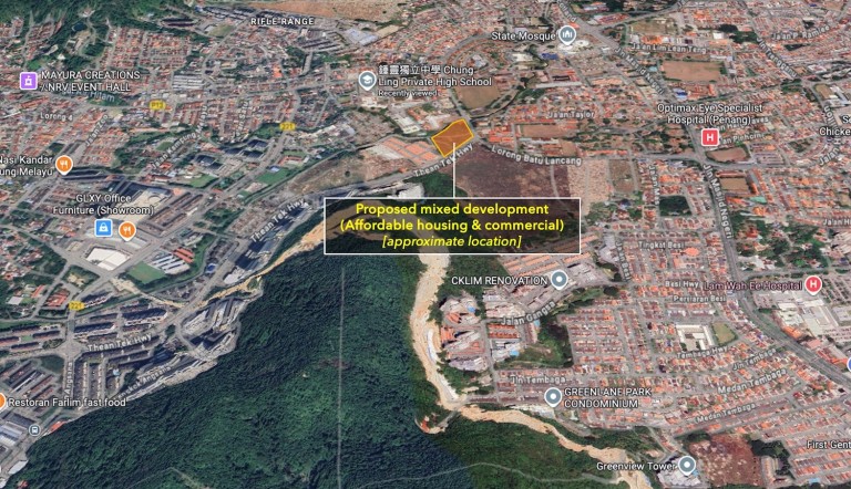 PROPOSED: 982-unit affordable housing development in Air Itam | Penang ...