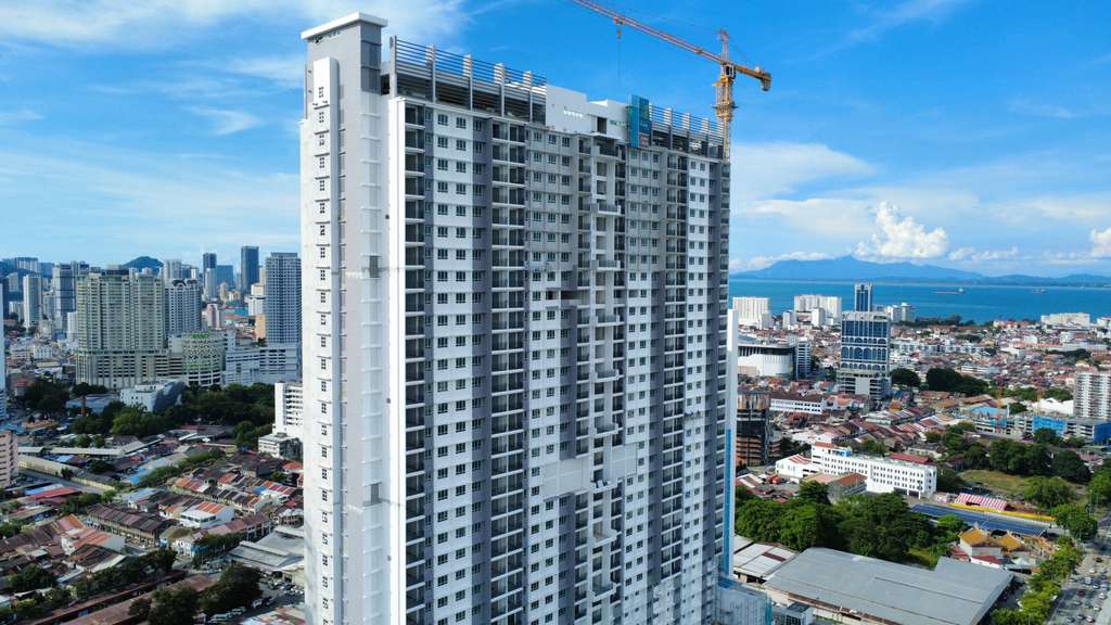 SITE PROGRESS: Foreshore Residence (Oct 2025) | Penang Property Talk