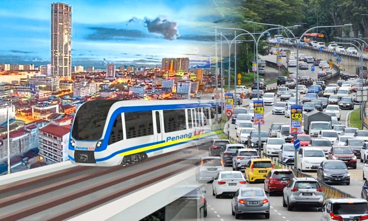 Penang braces for traffic woes as Mutiara LRT construction begins ...