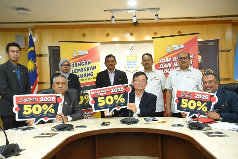 Penang increases quit rent rebate to 50% for 2026 | Penang Property Talk
