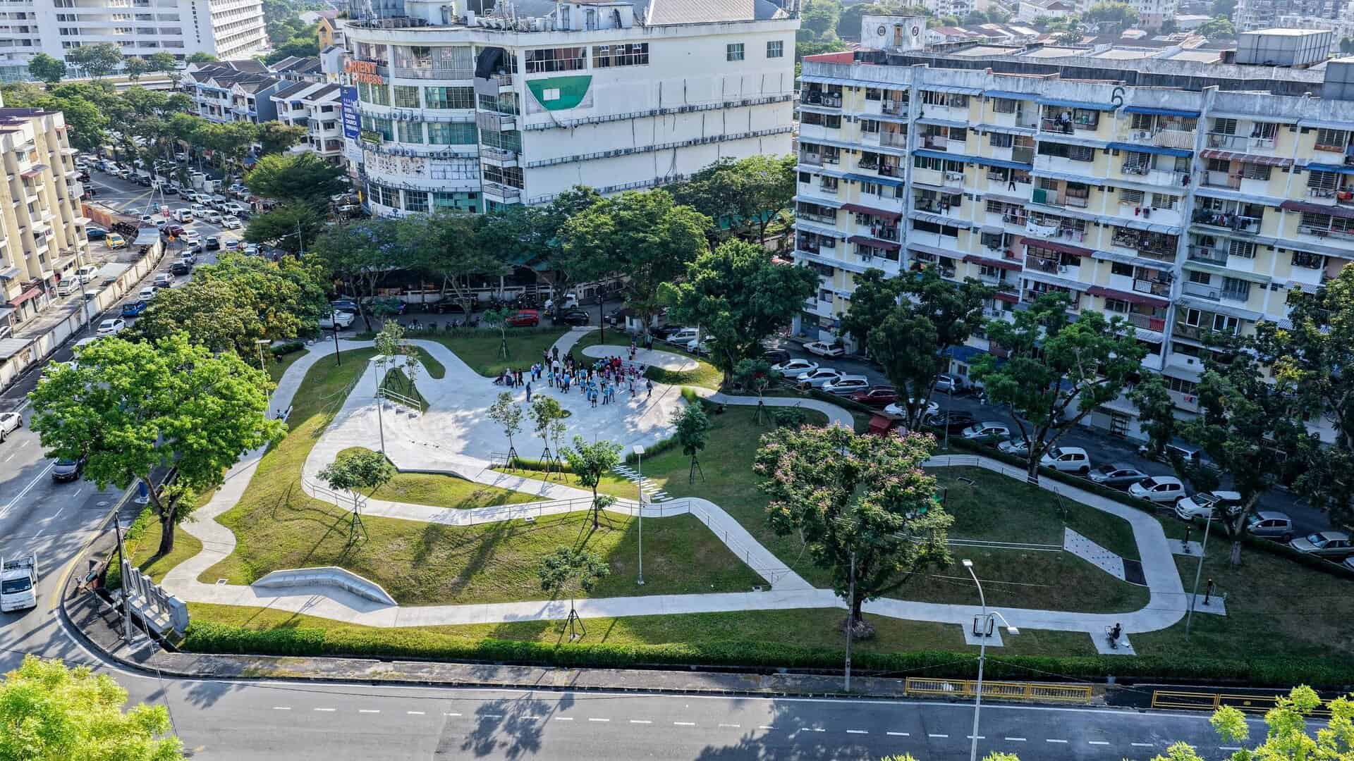 Lengkok Nipah Neighbourhood Park brings new green space to the ...